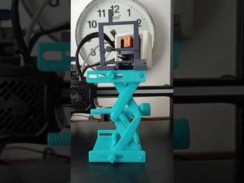 3D printed print-in-place Jack