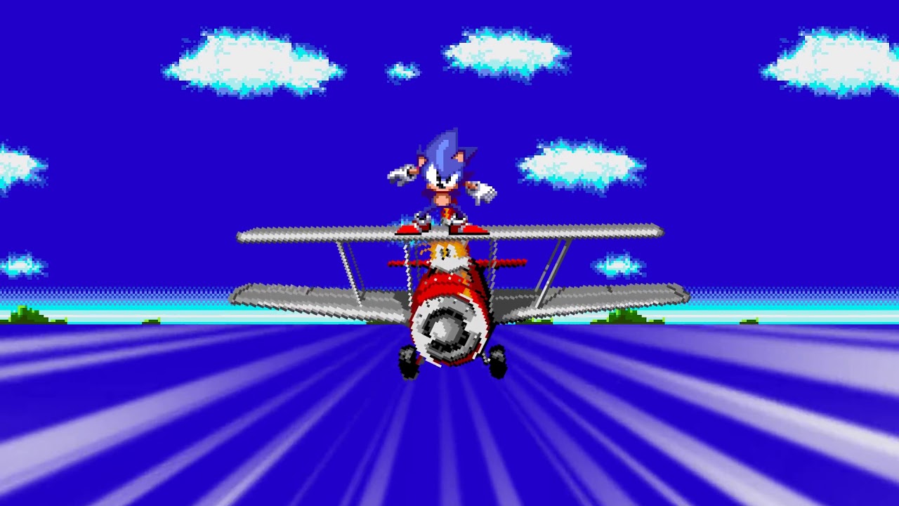 Sonic 3 Intro Sprite Animation (kinda)
