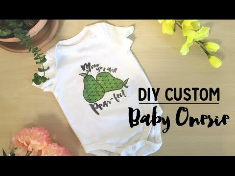 DIY Custom Baby Onesie | Friedia