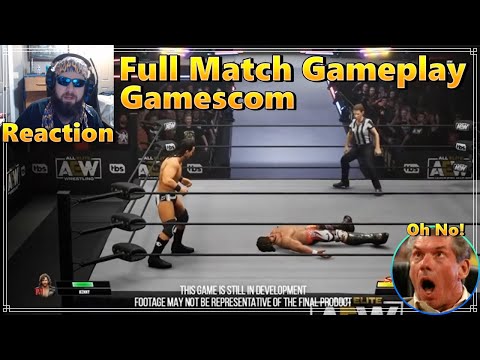 AEW Fight Forever video game full match gameplay!