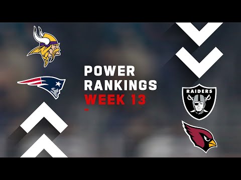 Week 13 NFL Power Rankings Show