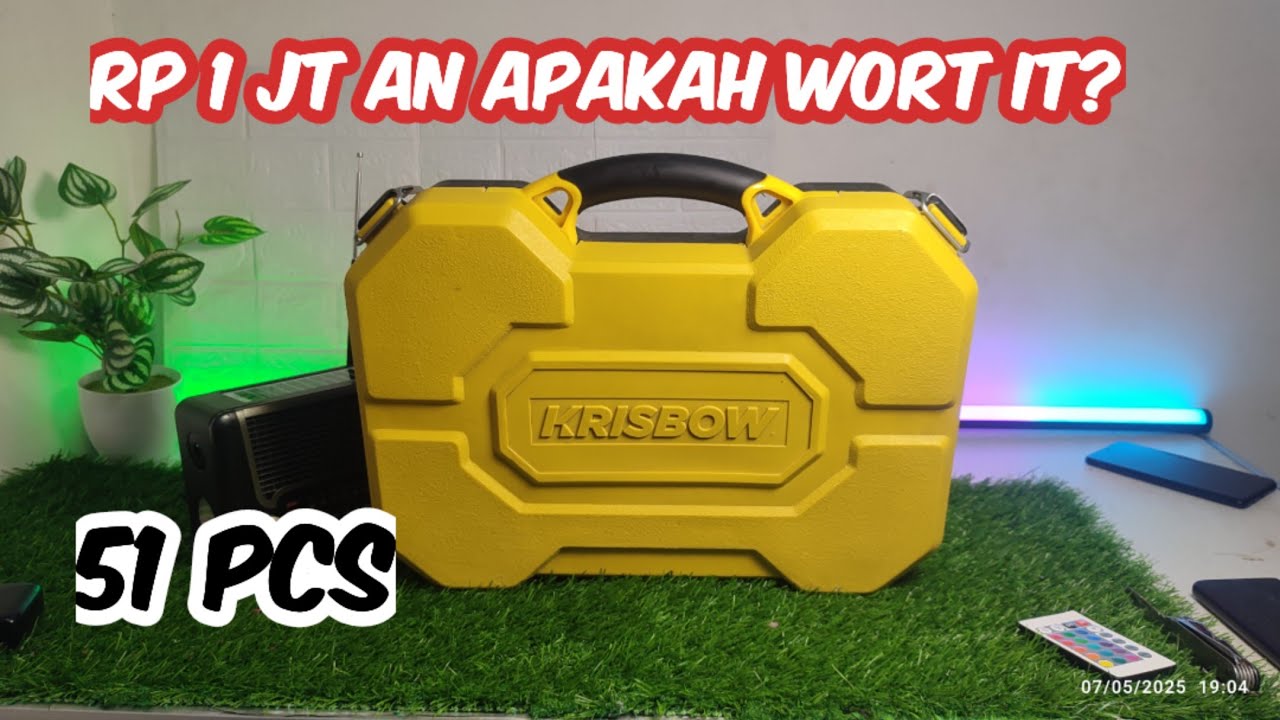 REVIEW KRISBOW 51 PCS