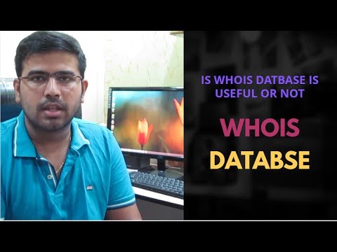 Whois database is useful or not