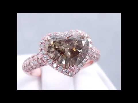 3.19 ctw Heart Shape Diamond Ring - BigDiamondsUSA