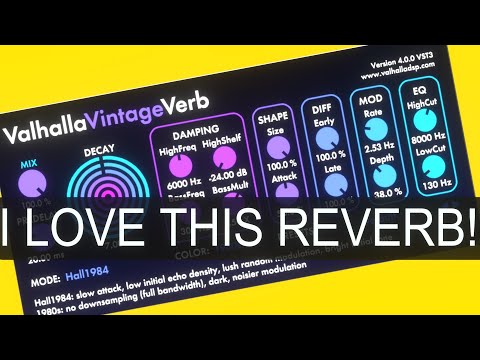 ValhallaVintageVerb - ranked #12 in Reverb Plugins | Equipboard