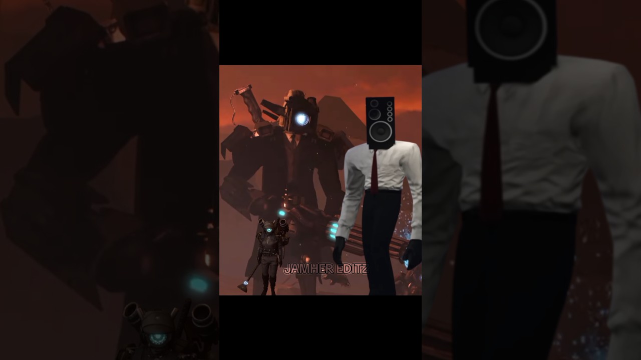 Giant Cameraman??!💀 #skibiditoilet #edit