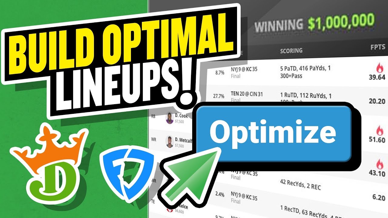How To Use Advanced DFS Optimizer Settings (THE SOLVER)