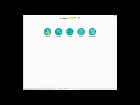 Touch MPOS Billing in Logic ERP
