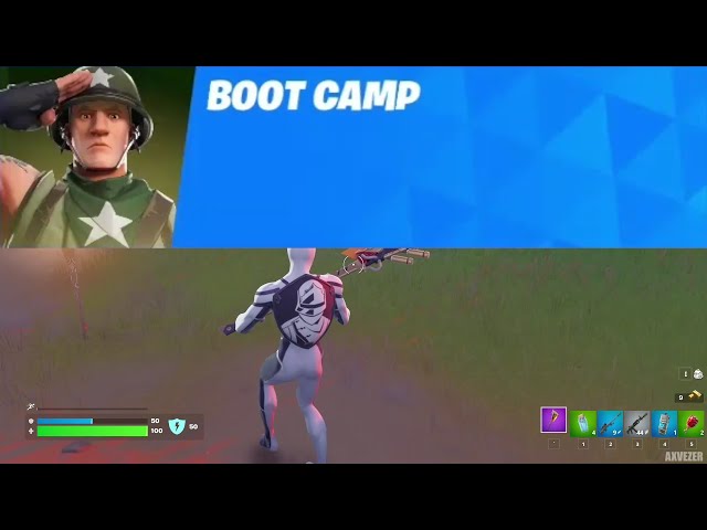 Fortnite Chapter 3 Season 2 sprinting bootcamp
