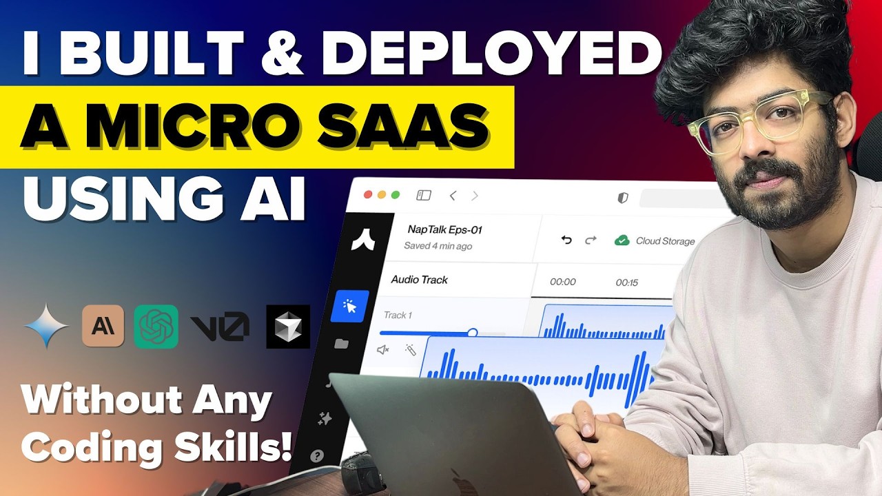 I Built & Deployed A Micro SaaS Using AI - Here's How (No Coding Skill Needed!)