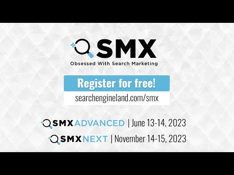 Join us online at Search Marketing Expo - SMX in 2023!
