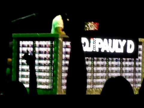 DJ Pauly D Britney Spears Femme Fetale Tour XL Center 8/9/11 HD