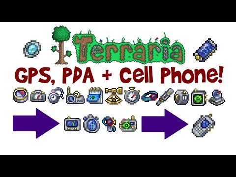 Steam 社区 :: 视频 :: Terraria GPS, PDA & Cell Phone Crafting Guide! (How ...