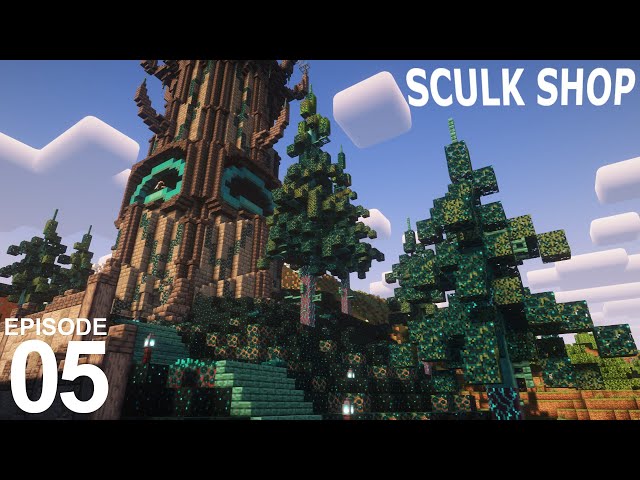 Sculk Trees - Small and Large Minecraft Map