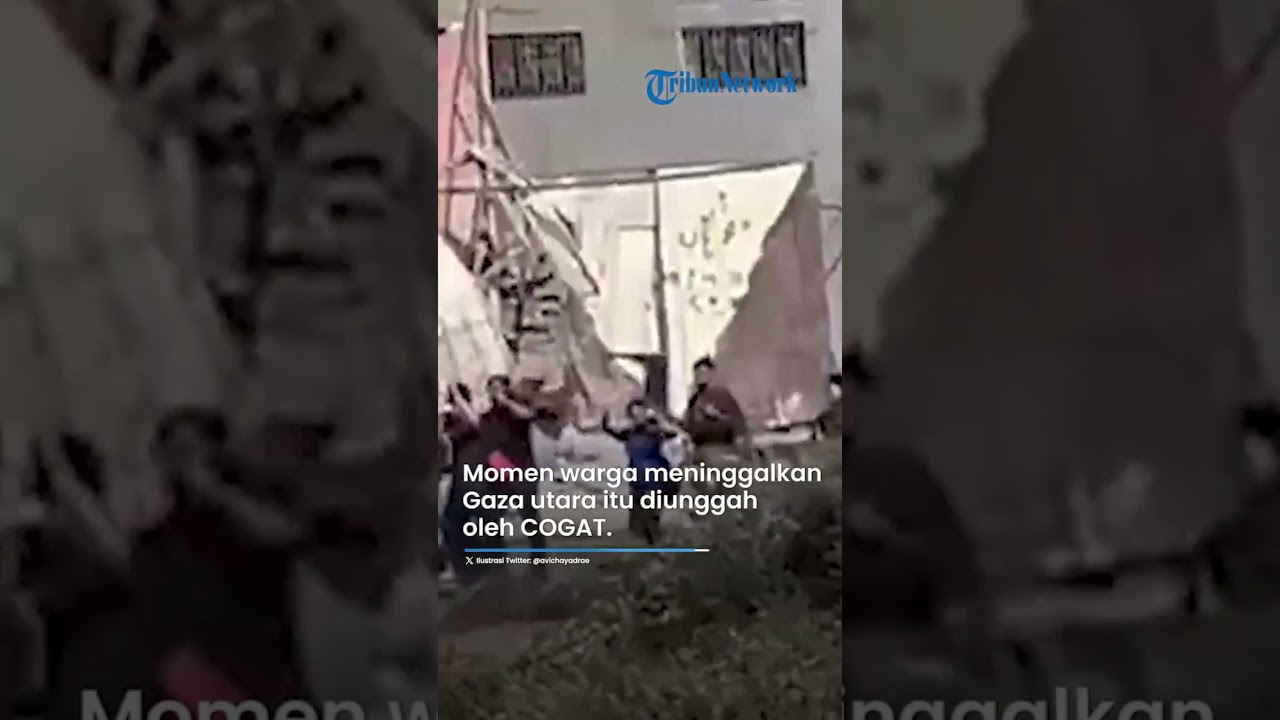 MOMEN RIBUAN WARGA Gaza Jalan Kaki & Kibarkan Bendera Putih Saat Lewati ... MOMEN RIBUAN WARGA Gaza Jalan Kaki & Kibarkan Bendera Putih Saat Lewati ...