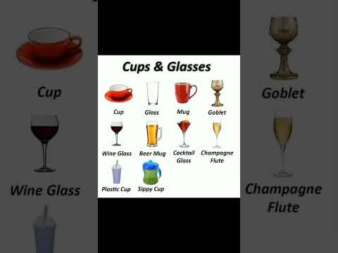 Discover the World of Cups and Classes: English Vocabulary Made Easy #shorts