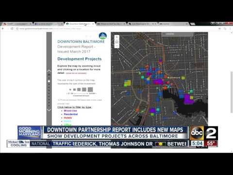 Interactive maps show Downtown Baltimore development projects – Baltimore