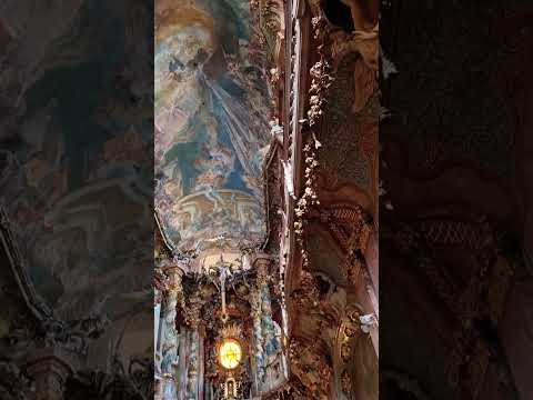 Hidden Gem in #Munich center. Impressive Baroque Asamkirche Church.
