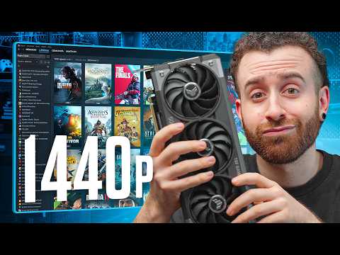 RTX 5060 TI CONTRO LA MIA LIBRERIA STEAM 1440P! ????