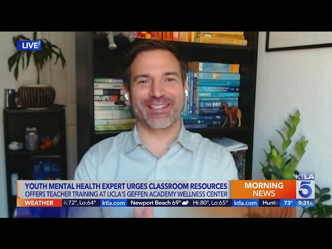 Teen mental health expert Ross Szabo advocates classroom training
