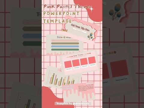 PPT Pink Pastel Theme🌤 || Aesthetic Powerpoint Template #purrave #ppt #freetemplate #powerpoint