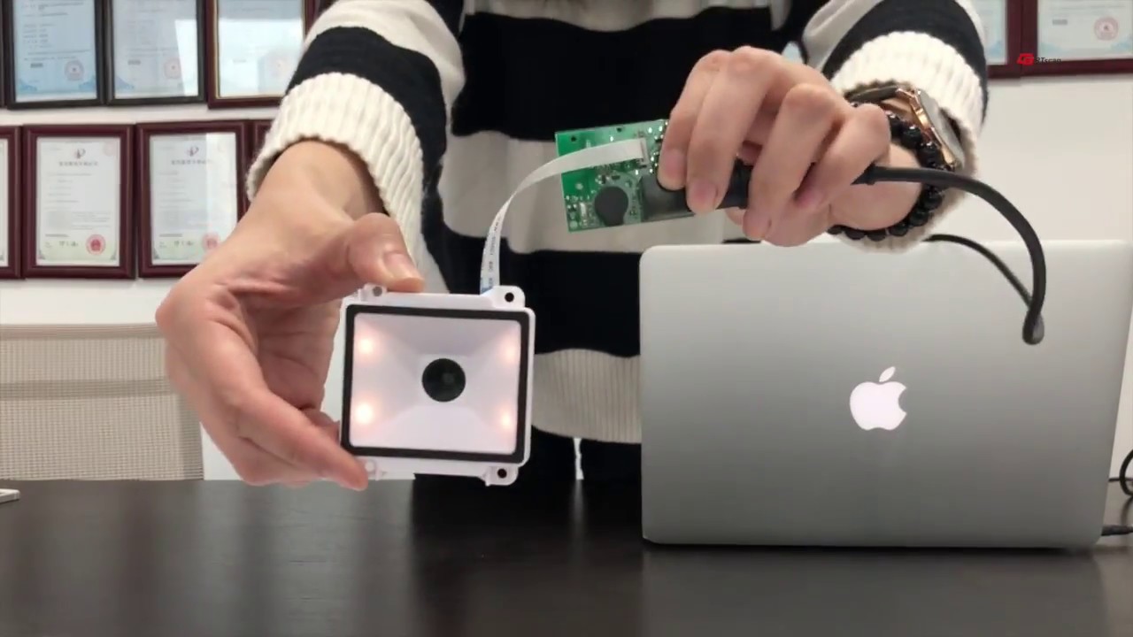 Kiosk 2D Barcode Reader- Fixed Mount Barcode Scanner - RT830B