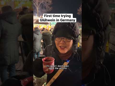 First time trying Glühwein in Germany
