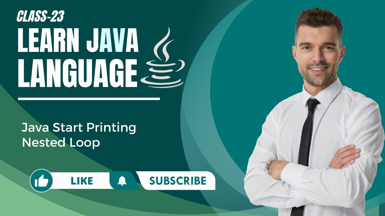 JAVA Start Printing Nested Loop | JAVA Tutorials |