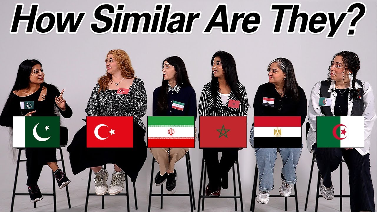 Urdu VS Turkish VS Farsi(Persian) VS Arabic l Can they understand Each Other? Are they similar?
