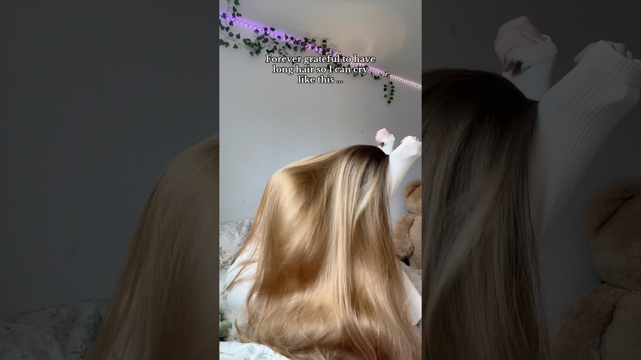 You guys asked , so I delivered ☺️🧸🫶🏼 #hair #naturalhair #hairtrend #longhair #blonde #rapunzel