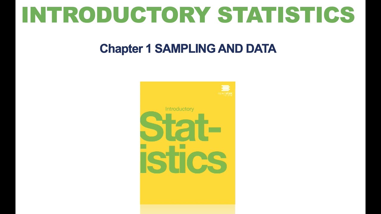 Stat 1490 Chapter 1: Intro to Stats, Sampling, and Data