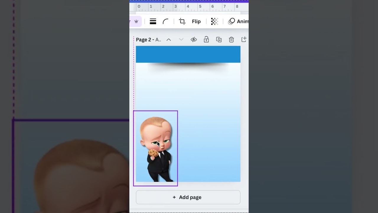 Full Canva Boss Baby Birthday Invitation Tutorial – Create Your Own Invite on YouTube! 🎨👶 #bossbaby