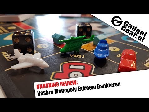 Unboxing Review: Hasbro Monopoly Extreem Bankieren