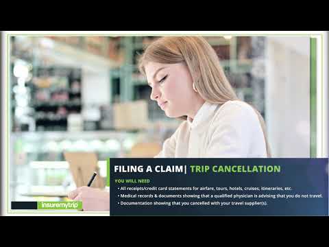 How to File a Trip Cancelation Claim