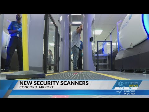 Concord Regional Airport debuts new security scanners