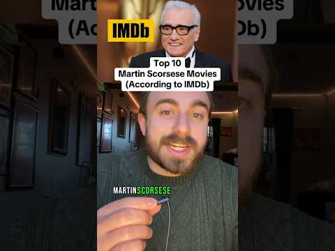 The Best Martin Scorsese Movies (According to IMDb) #martinscorsese #scorsese #imdb #movies