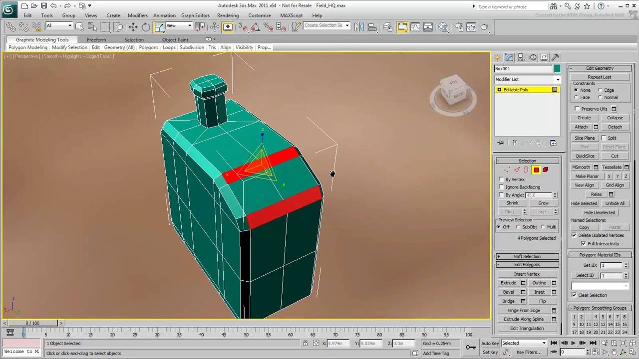 Modeling Objects in 3ds Max - Part 2