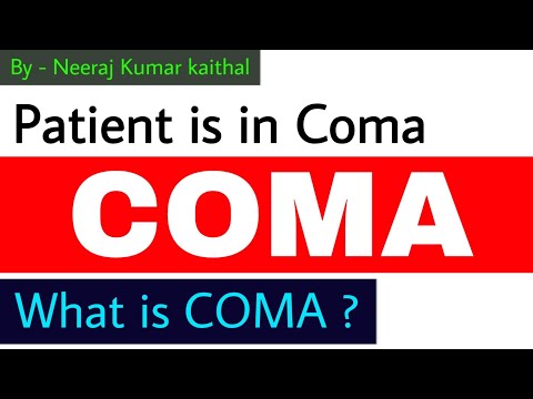 coma I what is coma I what happens in coma I coma treatment