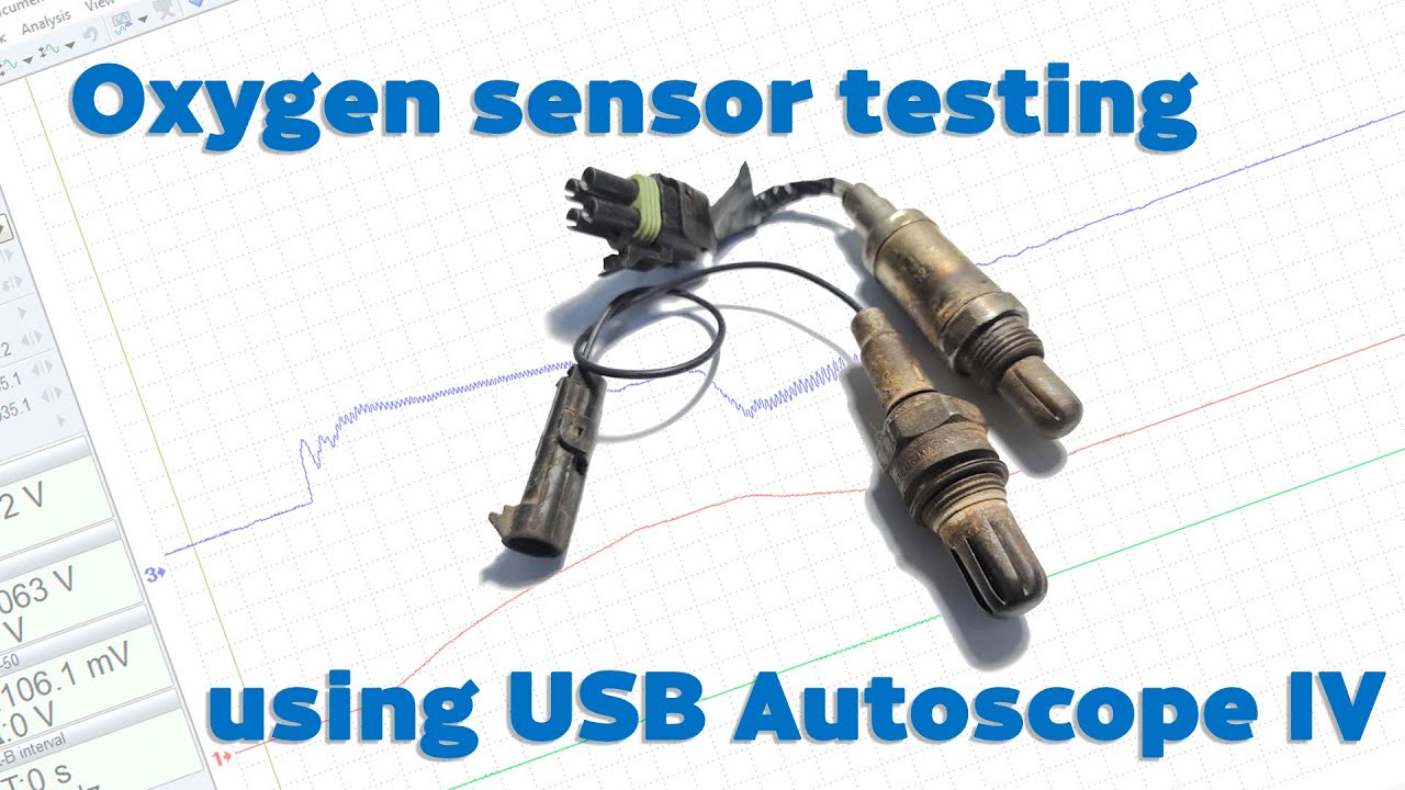 USB Autoscope HO2s Heated Oxygen Sensor testing