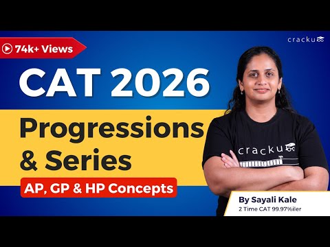 CAT 2025 Progressions and Series: Master AP, GP and HP Concepts Video ...