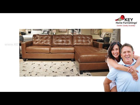 Ashley Baskove Left-Arm Facing Corner Chaise 1110216 | KEY Home