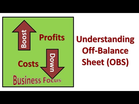 Understanding Off - Balance Sheet (OBS)