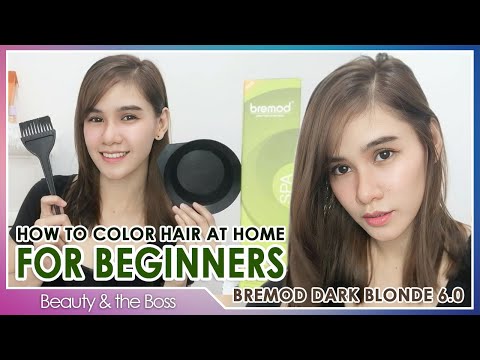 How To Color Hair At Home For Beginners | Bremod Hair Color Without Bleach | DIY Tutorial 2024
