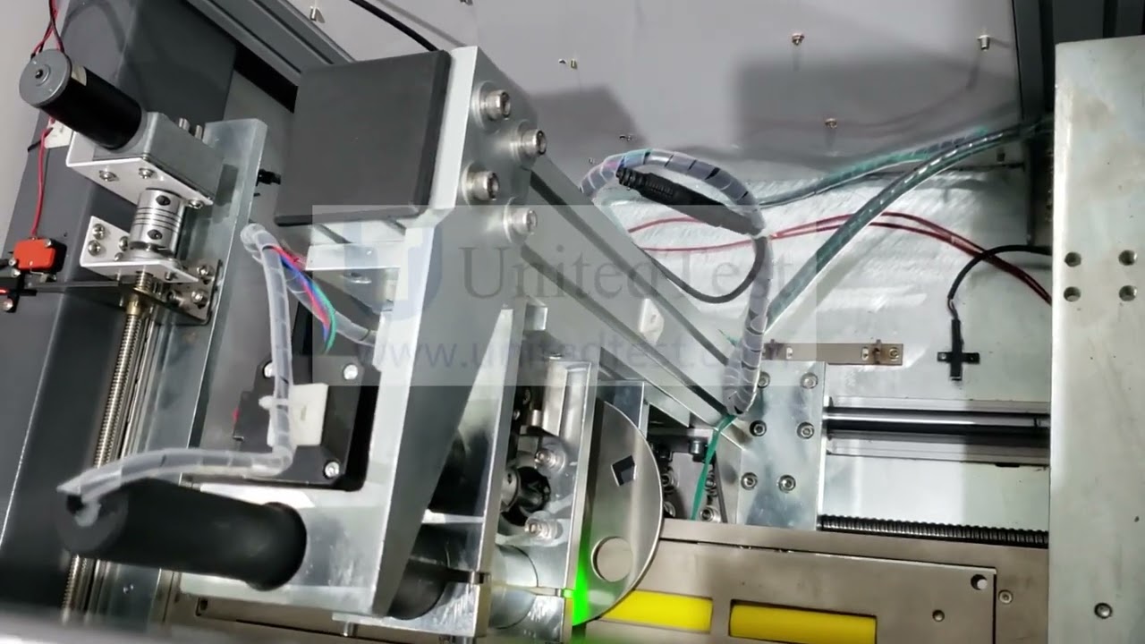 ISO 7686 Pipe Opacity test operation