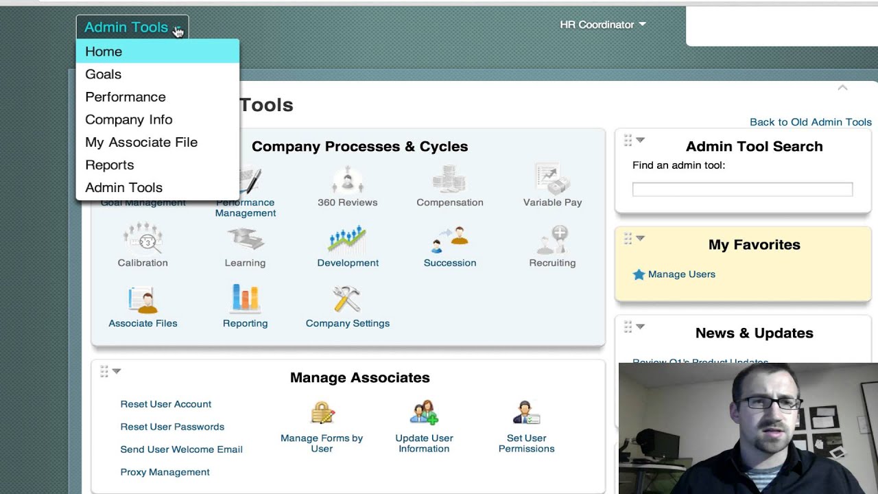 Quick Tour of BizX: SAP SuccessFactors Tutorial