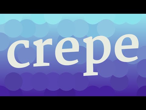 CREPE pronunciation • How to pronounce CREPE