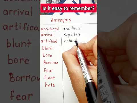 Antonyms