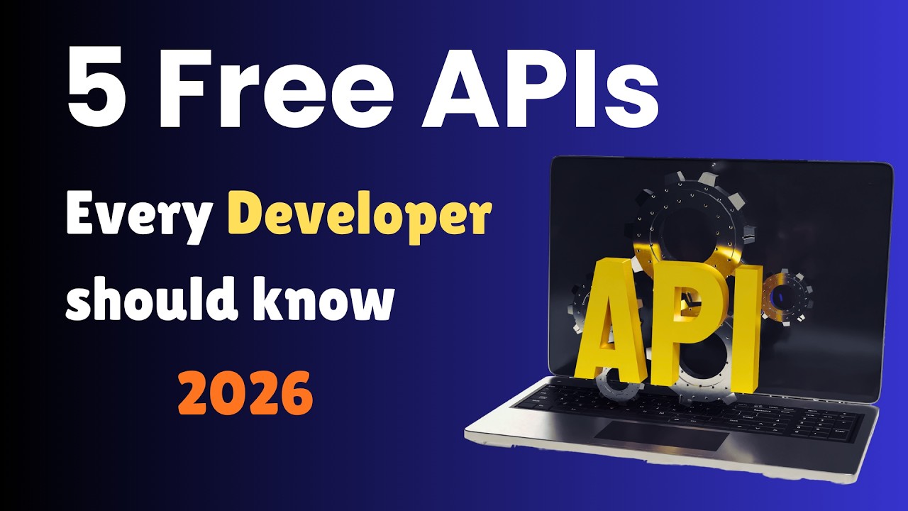 5 Free APIs Every Developer Should Know (2026)