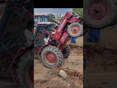 Mass😲Wheeling🥵Tractors 🚜 king of Mahindra 💯 heavy load#mahindra #tractor #wheeling
