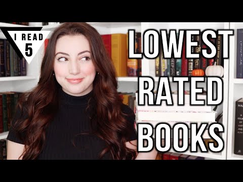 I READ 5: lowest rated books on my goodreads tbr